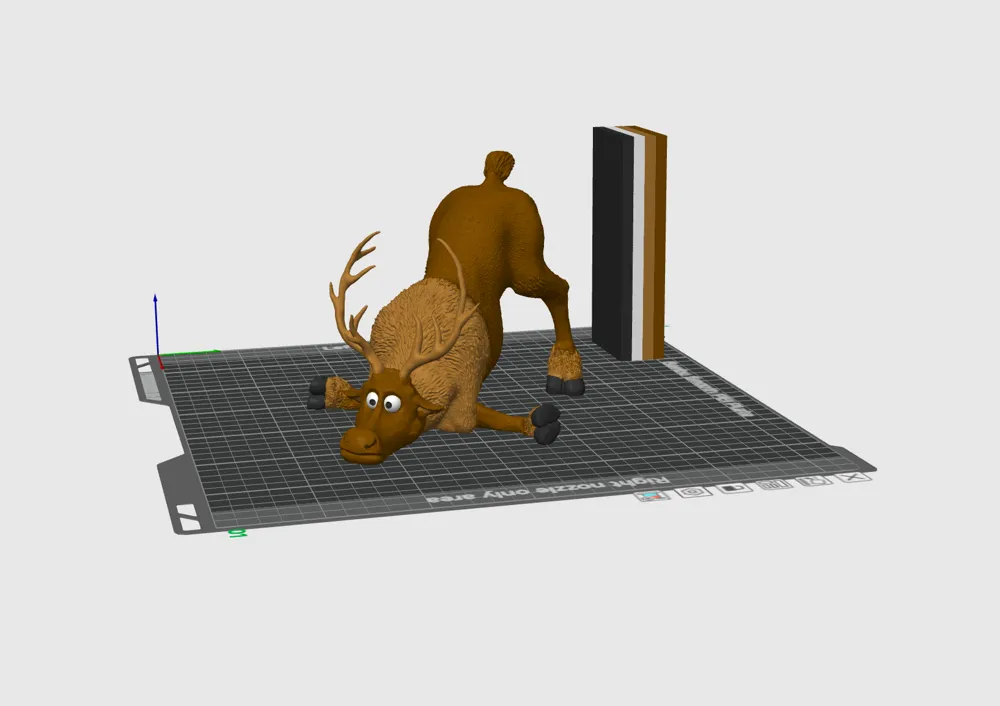 Frozen Sven by Fi3Dler MakerWorld: Download Free 3D Models