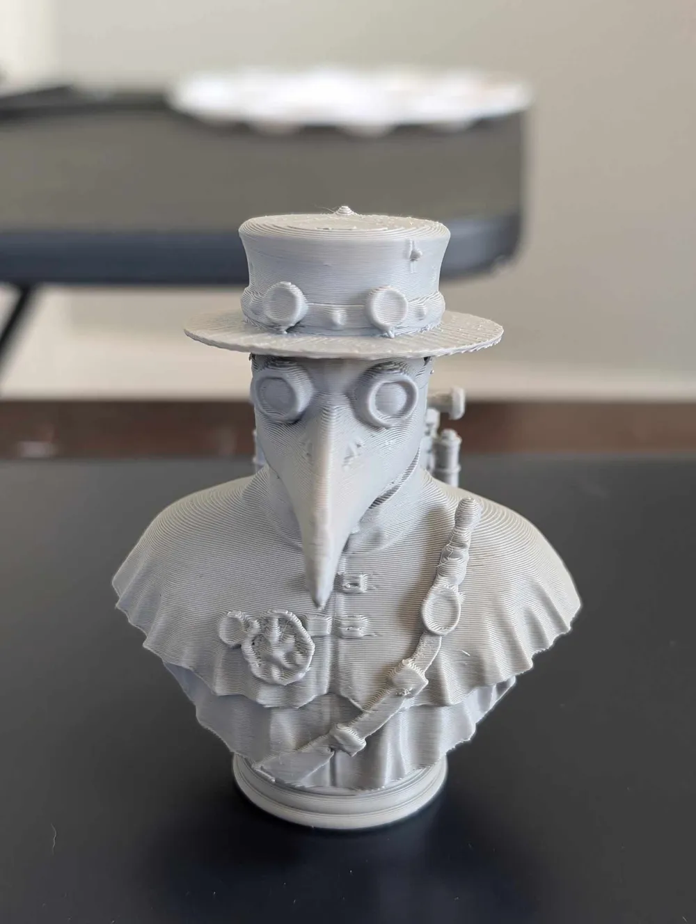 Steampunk Plague Doctor Bust by Efisherspfld MakerWorld: Download Free ...