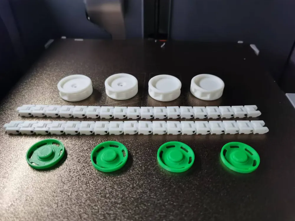 CyberBrick Official Forklift PLA Tracks - Free 3D Print Model - MakerWorld