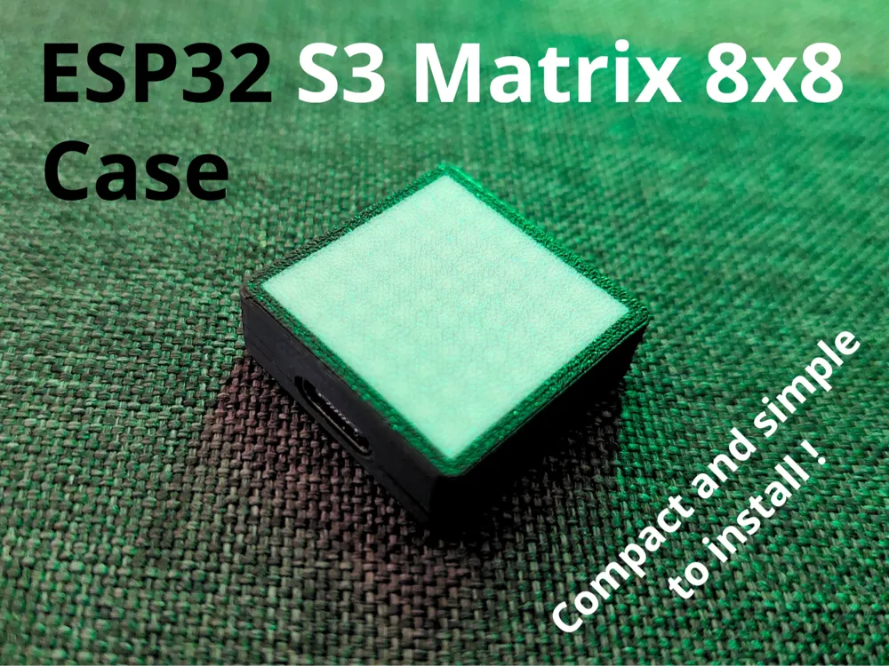 ESP32 S3 Matrix X8保护壳 来自 4Designs - MakerWorld