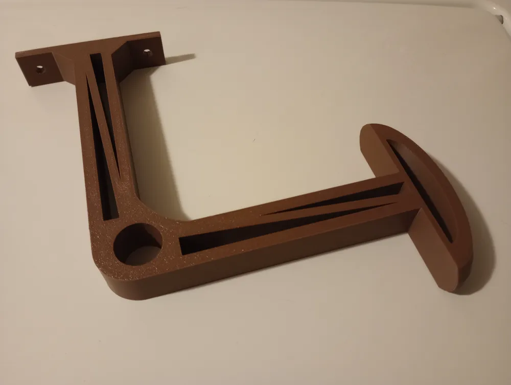 Cosplay Helmet Wall Mount Holder - Free 3D Print Model - MakerWorld