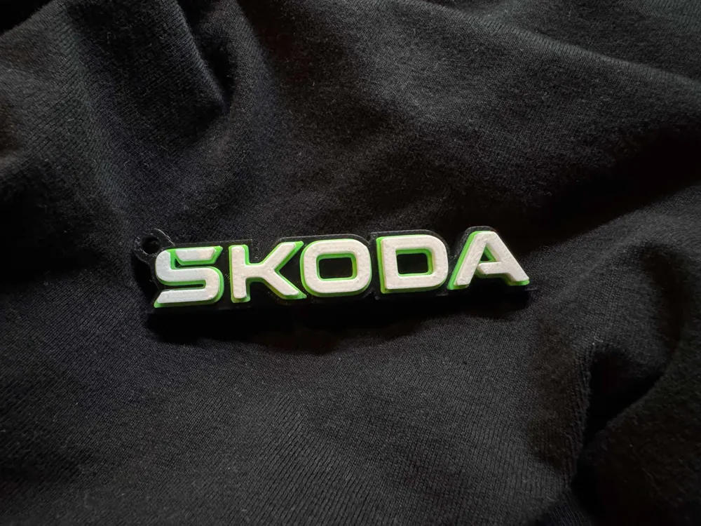 Skoda Keychain by Habo - MakerWorld