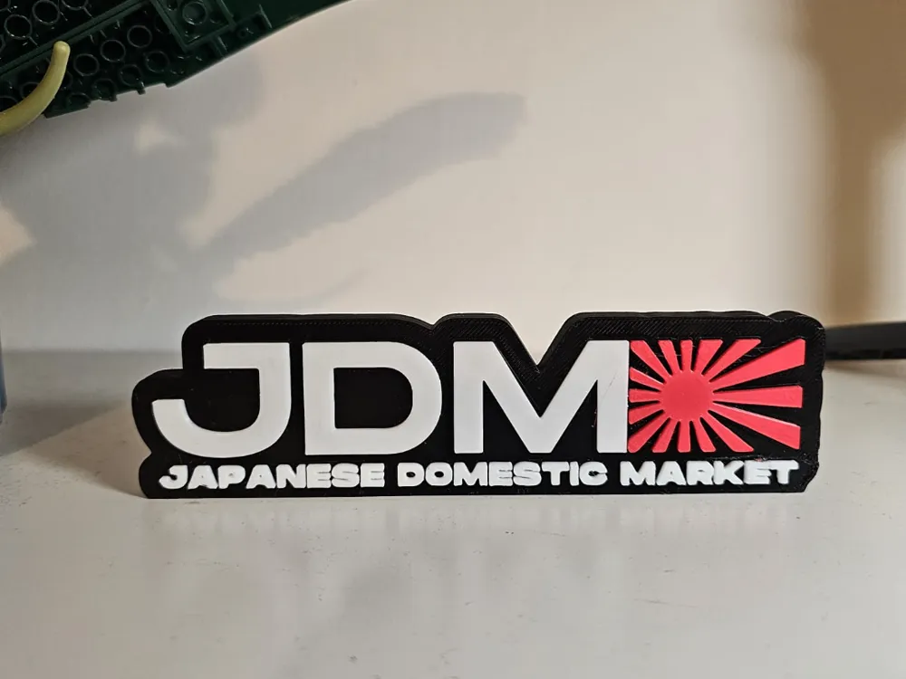 JDM Sign by Jan Design - MakerWorld