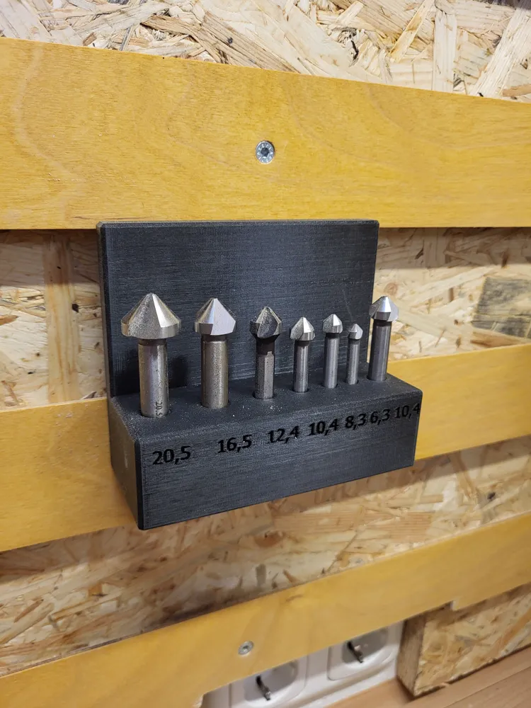 French Cleat Holder for 1/2 inch Bit Sockets by Andi_Arbeit MakerWorld ...