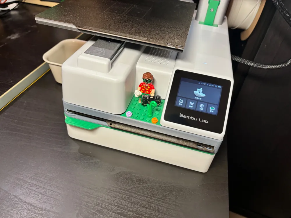 A1 mini LEGO_Brick Base Plate (Minifigure Display) by qiqiji - MakerWorld