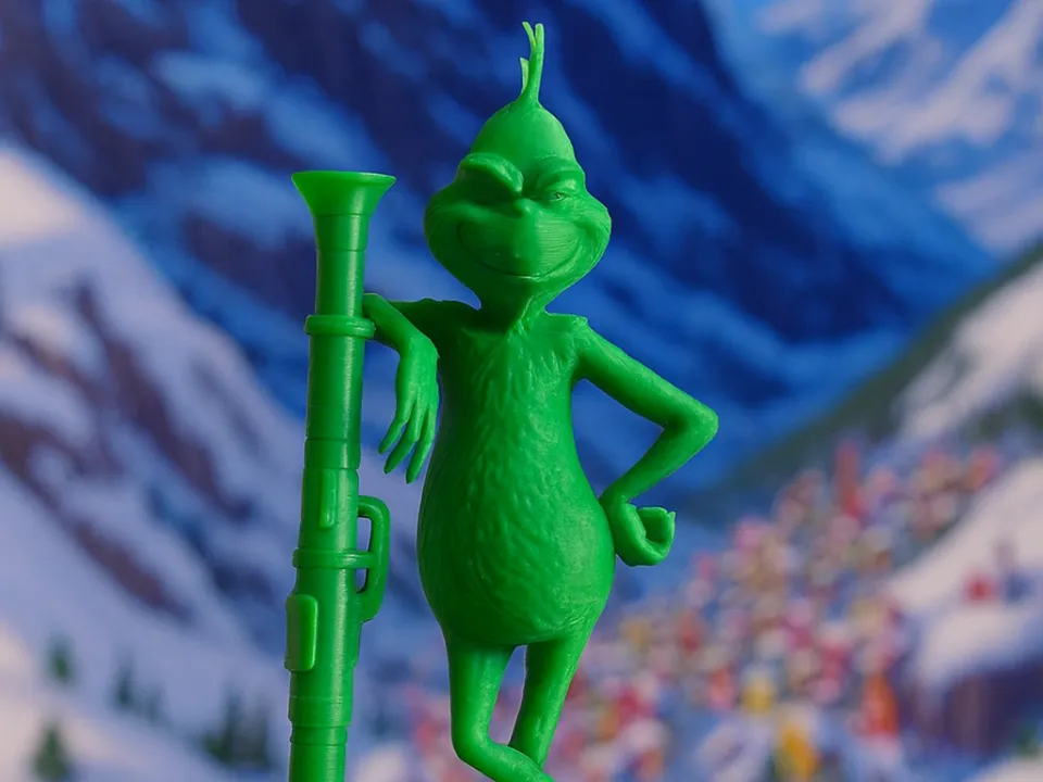 Grinch With Launcher by ShadowTouch MakerWorld: Download Free 3D Models