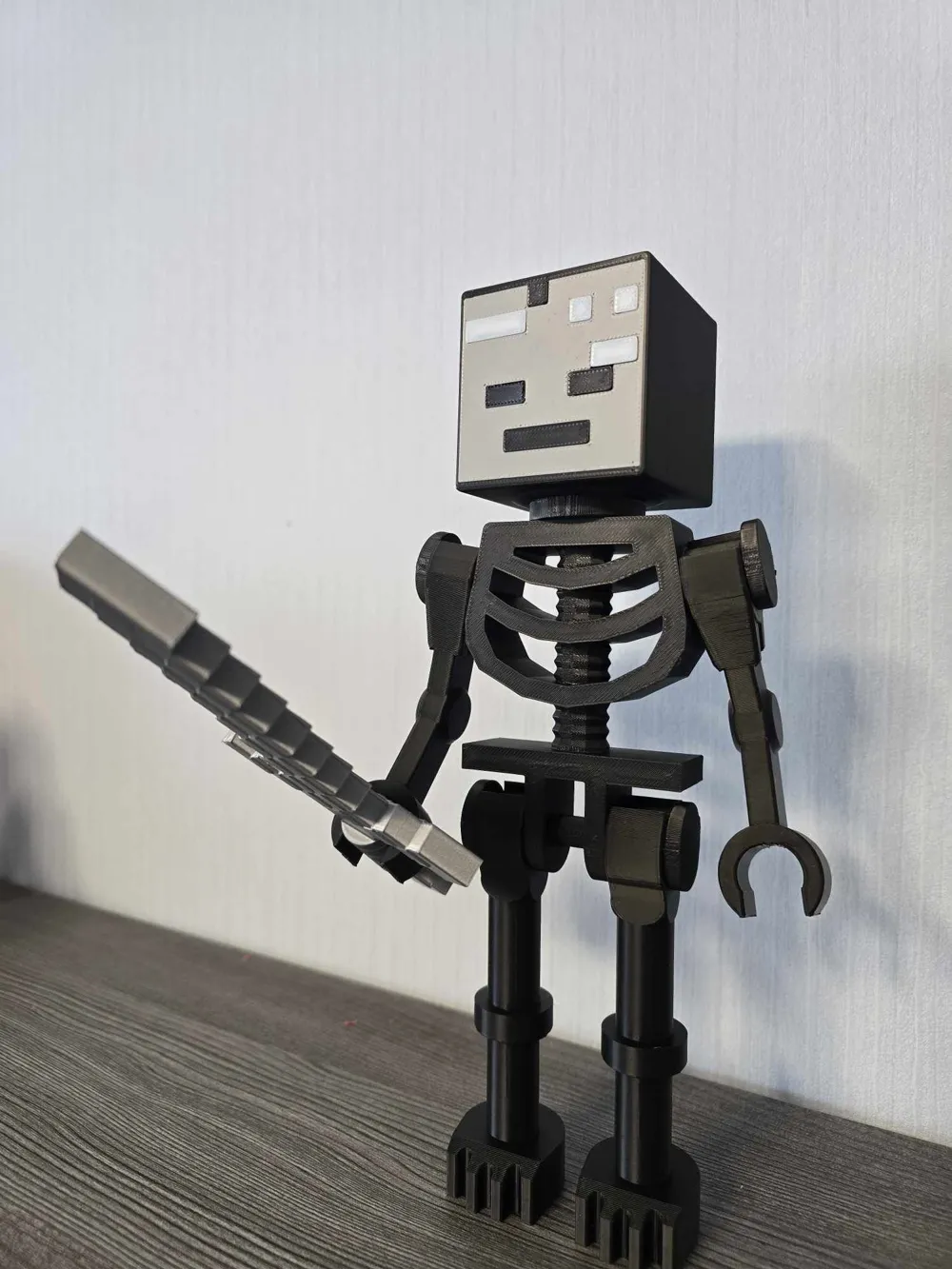 Wither Skeleton - Minecraft * 500% ~ 25cm by HeiHei MakerWorld ...