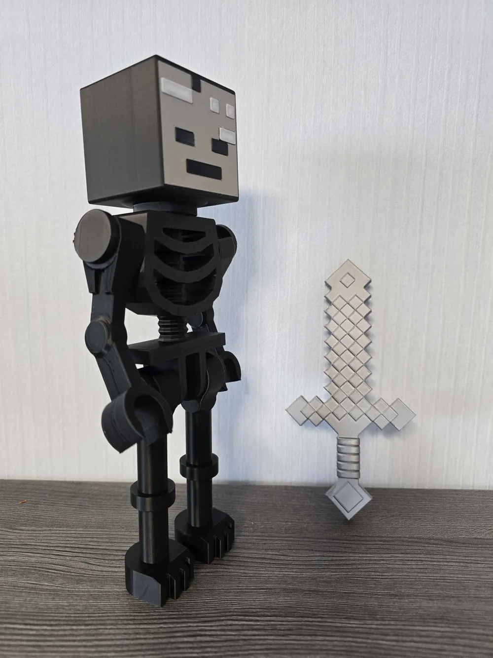 Wither Skeleton - Minecraft * 500% ~ 25cm by HeiHei MakerWorld ...