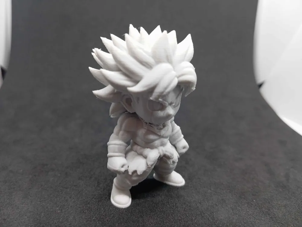 Broly Chibi Figure Dragon Ball Inspired Character - Free 3D Print Model ...
