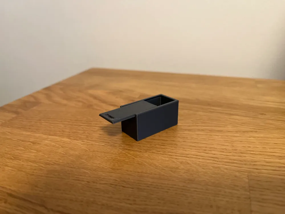 Tiny box with notched sliding lid by chmod_700 MakerWorld: Download ...