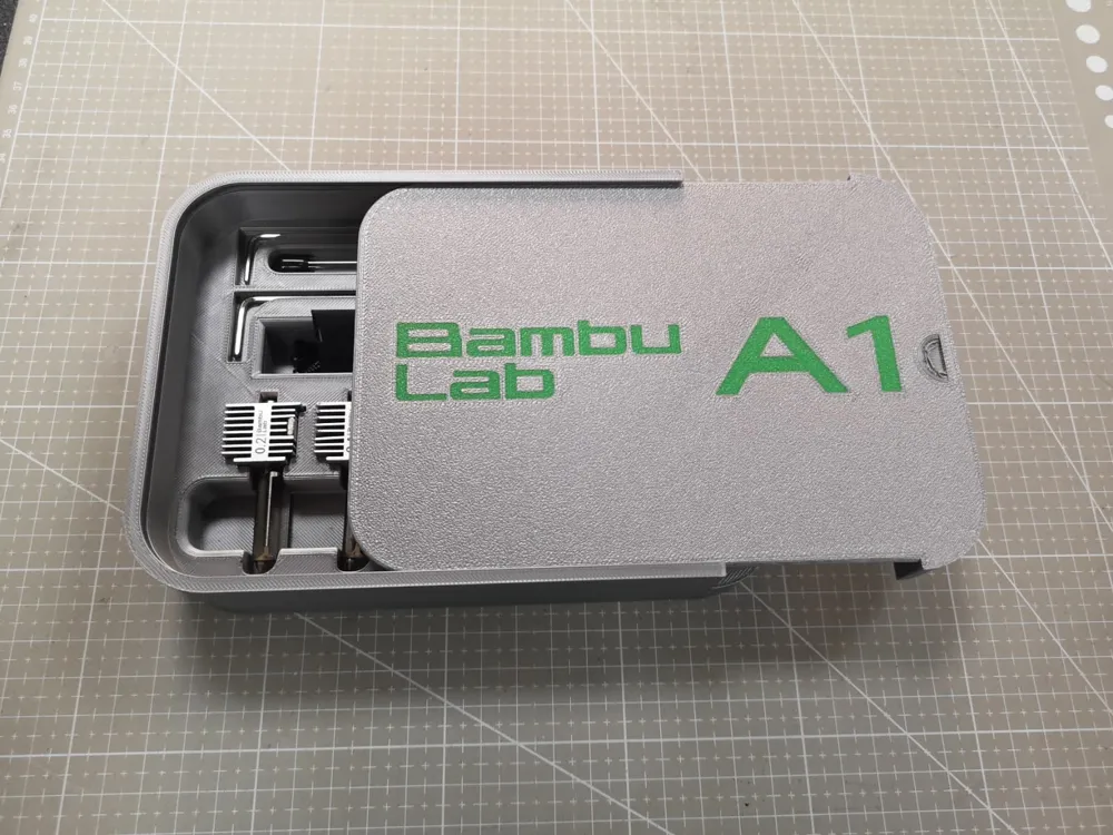 Bambulab A1 and A1 mini Accessory and Tool Box - Free 3D Print Model ...