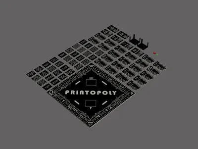PRINTOPOLY - Monopoly Inspired Board Game by Fabian Olczak MakerWorld ...