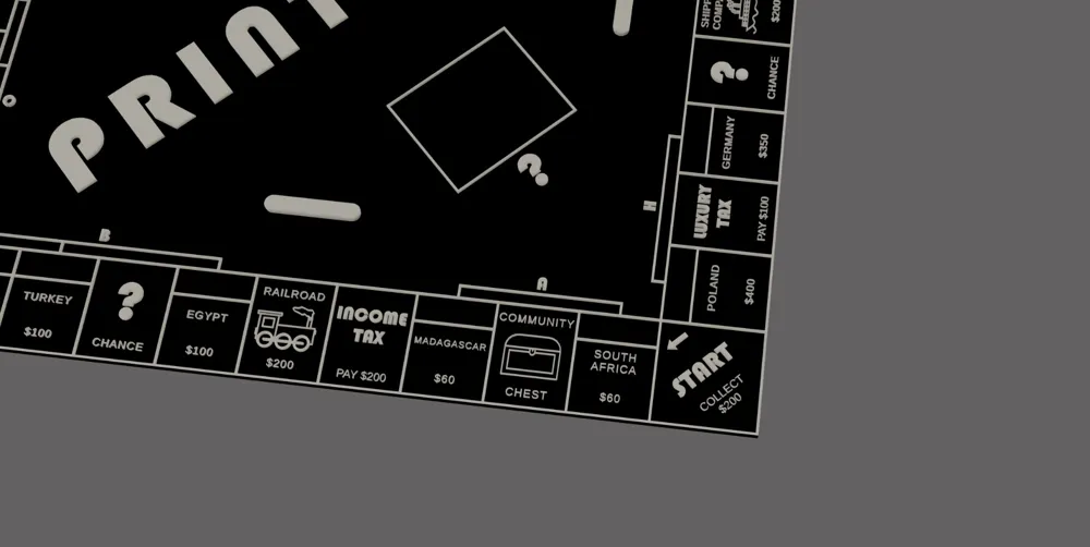 PRINTOPOLY - Monopoly Inspired Board Game by Fabian Olczak MakerWorld ...