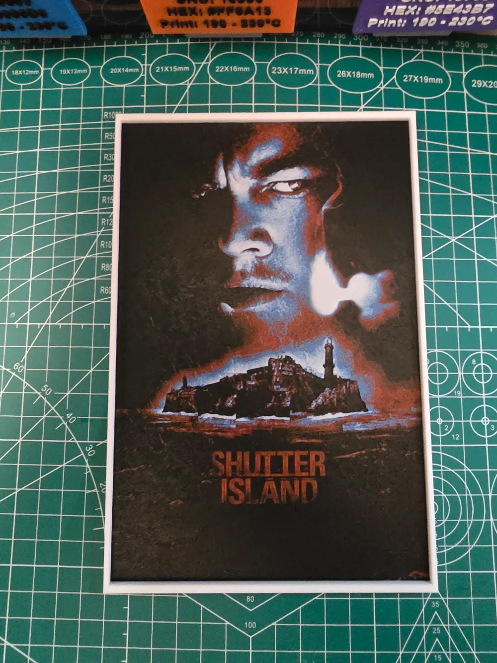 Shutter Island Movie Poster - Hueforge Art by Lumpy3D - MakerWorld