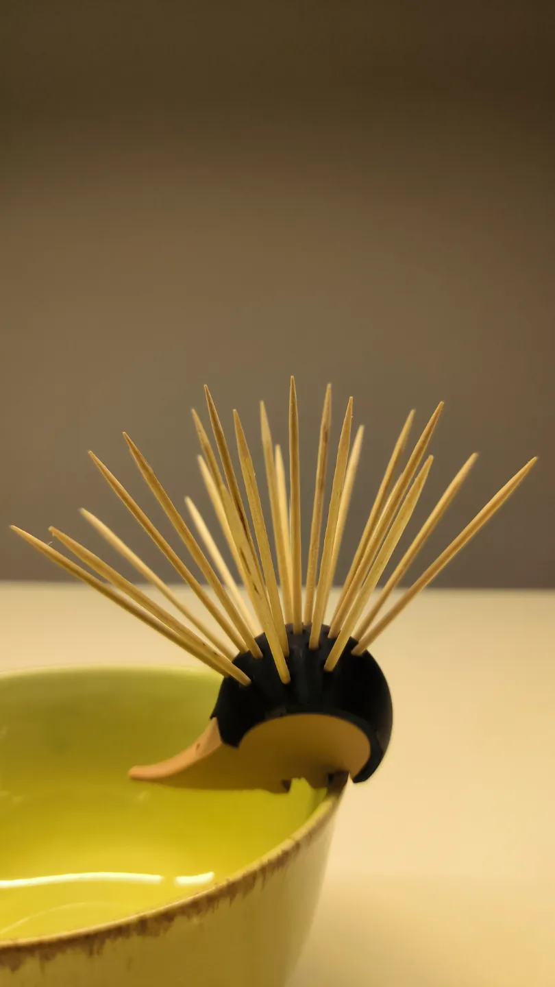hedgehog toothpick holder v1 by matske - MakerWorld