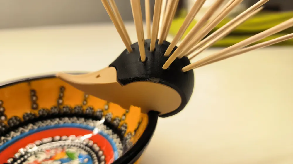 hedgehog toothpick holder v1 by matske - MakerWorld