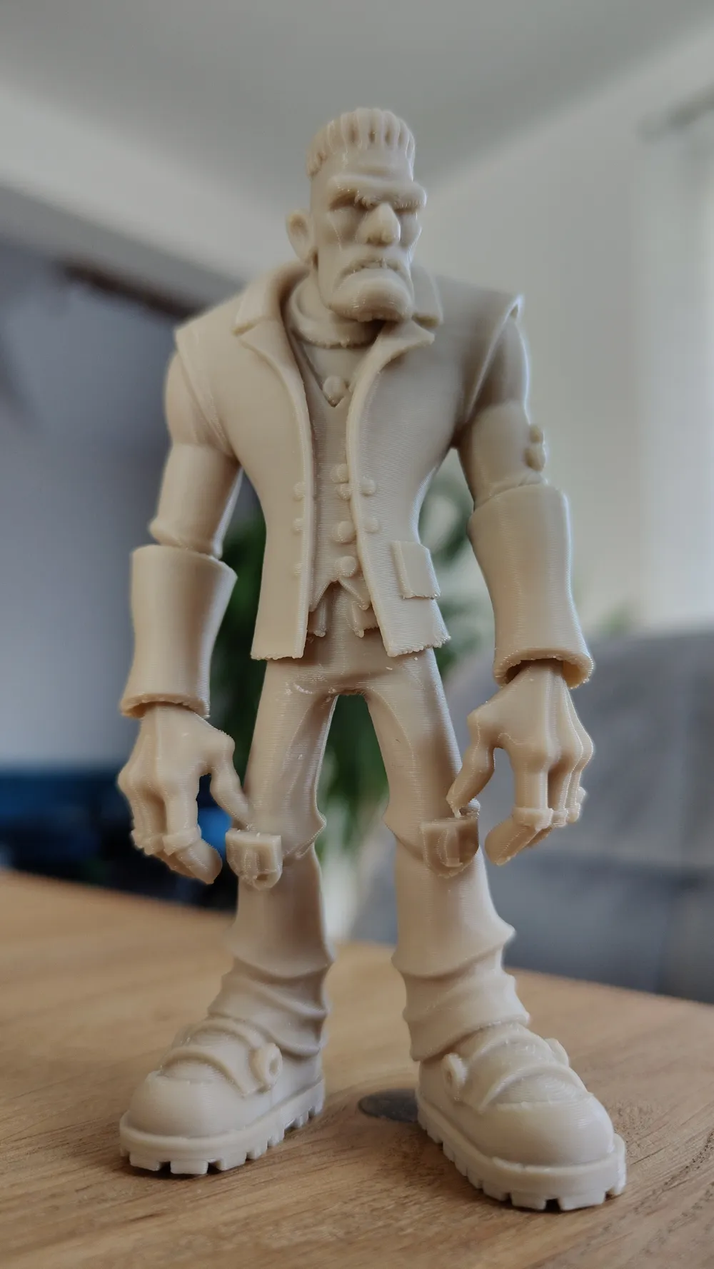 Frankenstein's Monster Figurine - Free 3D Print Model - MakerWorld
