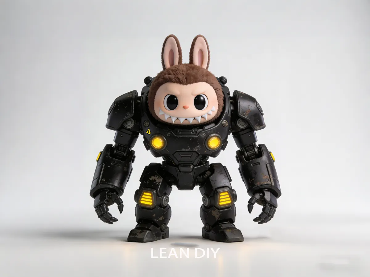 Cartoon Mech Model 120mm by 爱折腾的Lean MakerWorld: Download Free 3D Models