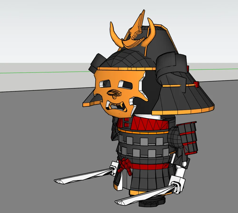 Homemade Big Head Knight Vol. 3 by 压缩饼干MakerWorld: Download Free 3D Models