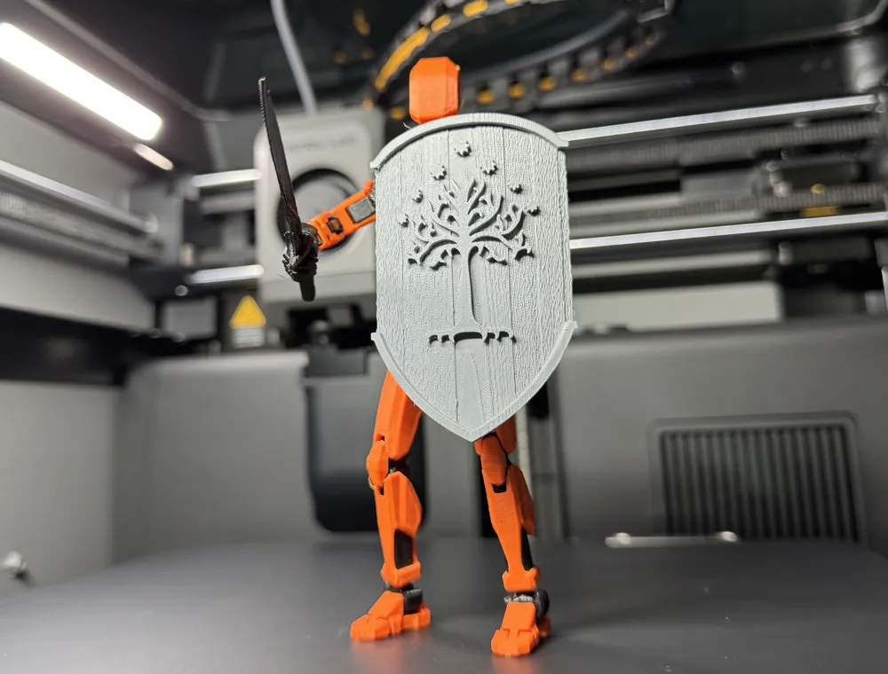 Dummy 13 Gondor Shield - Free 3D Print Model - MakerWorld