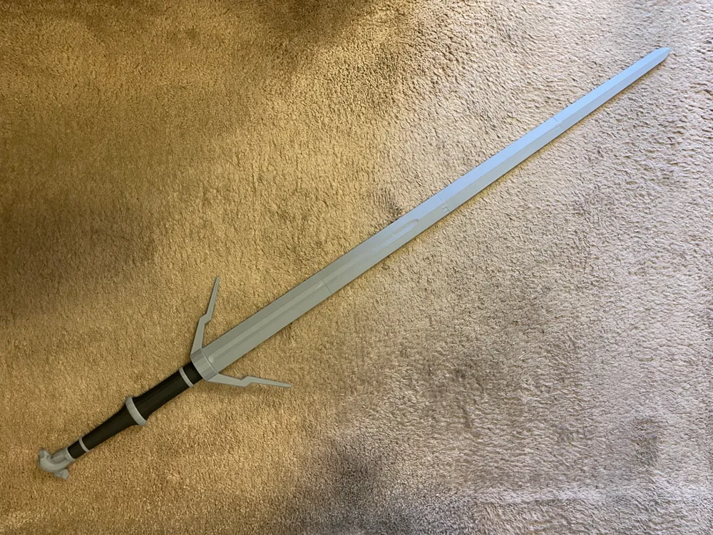 Witcher Silver Sword by CTRL_P MakerWorld: Download Free 3D Models