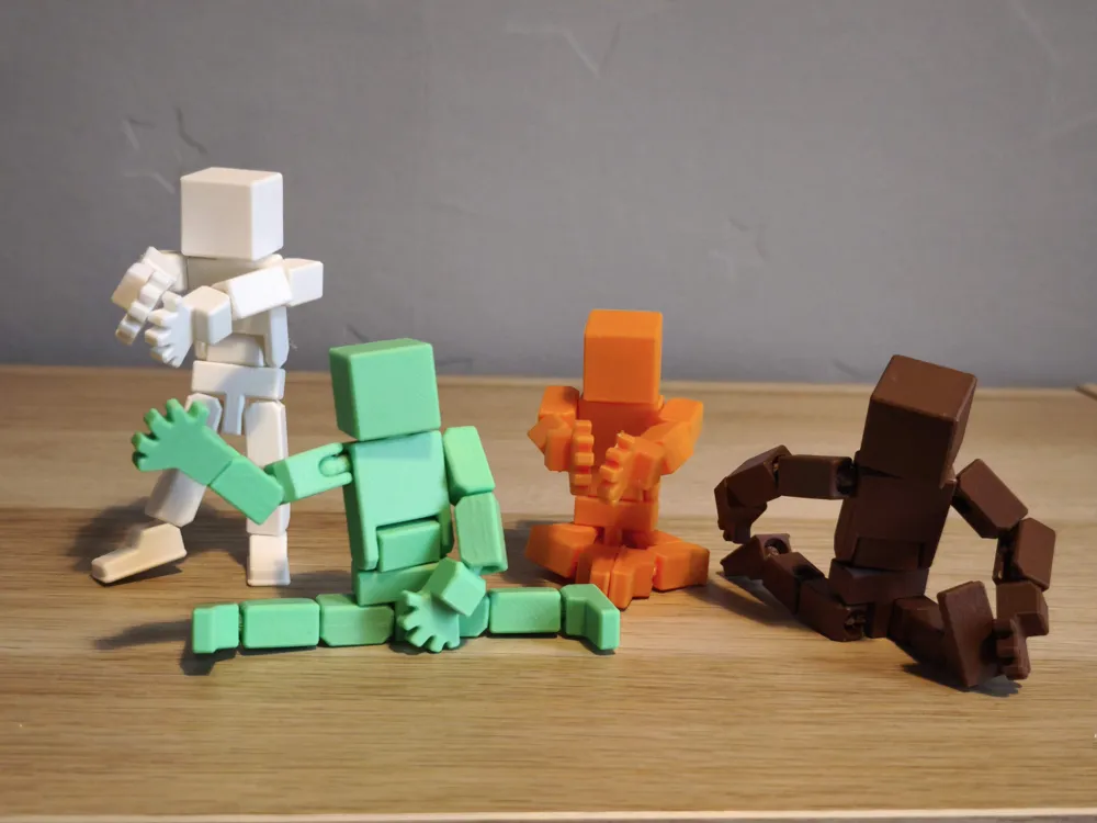 Blank Man 6.0 – Enhanced Articulation - Free 3D Print Model - MakerWorld