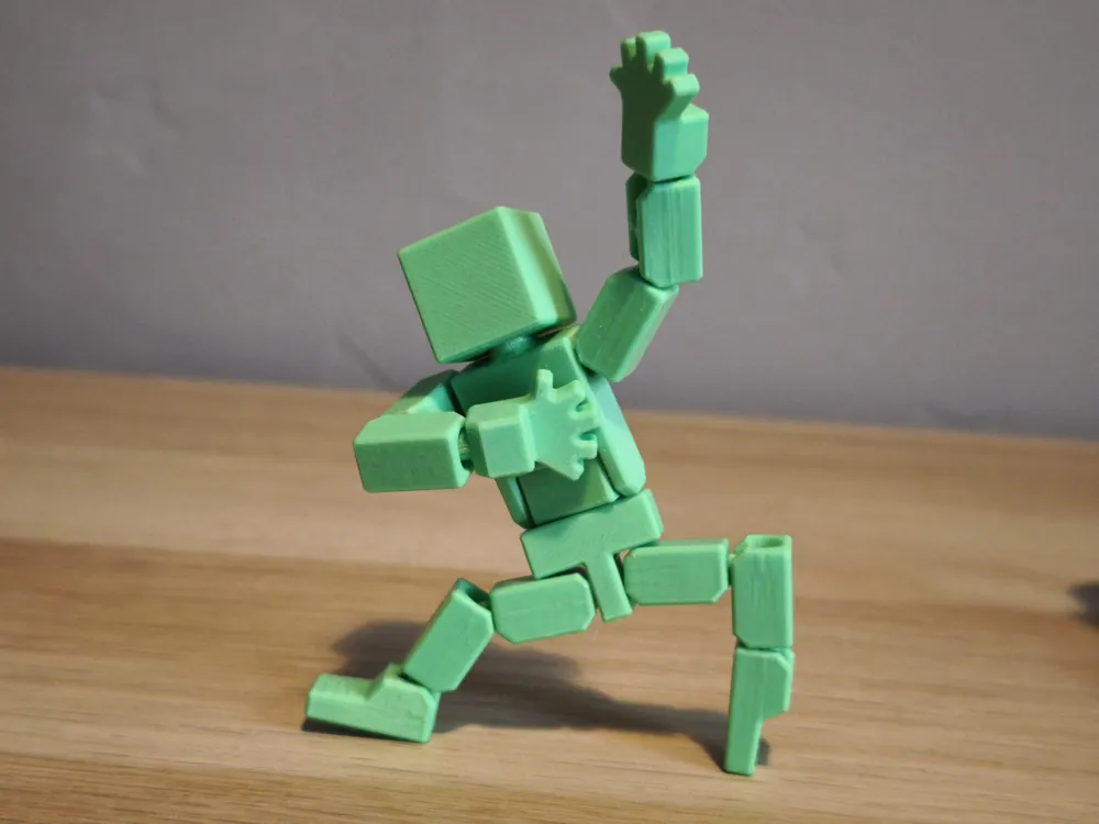 Blank Man 6.0 – Enhanced Articulation - Free 3D Print Model - MakerWorld
