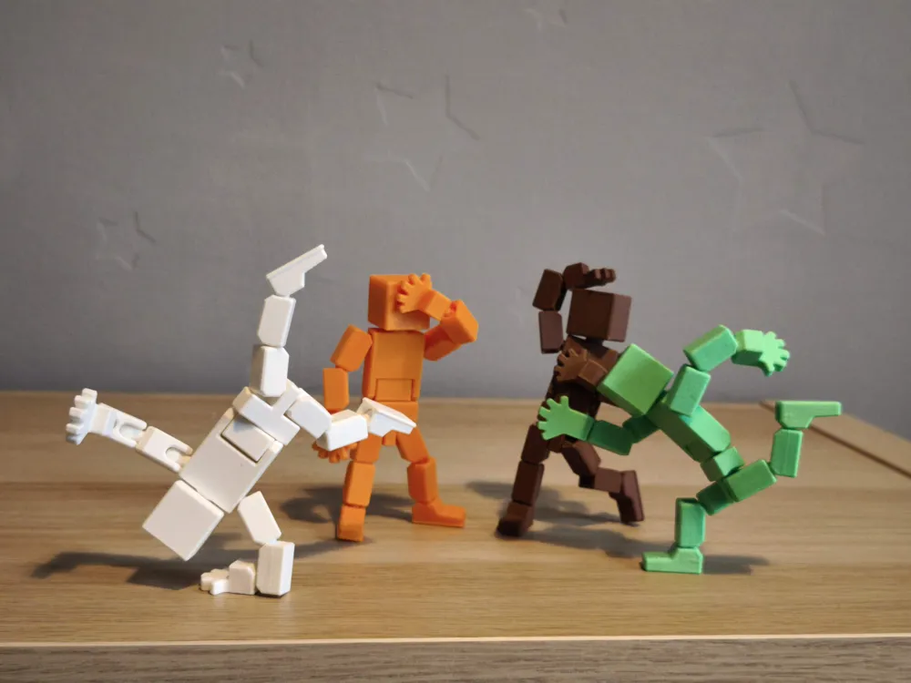 Blank Man 6.0 – Enhanced Articulation - Free 3D Print Model - MakerWorld