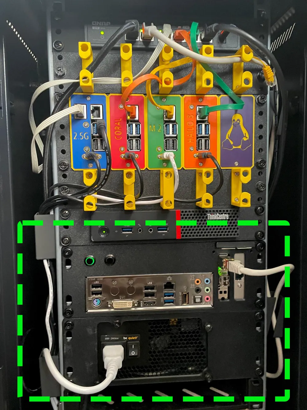 2HE 10 inch rack mount Mini-ITX + ATX PSU by RiHi36 MakerWorld ...