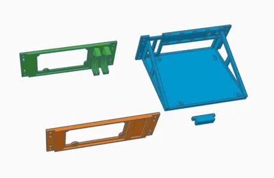 2HE 10 inch rack mount Mini-ITX + ATX PSU by RiHi36 MakerWorld ...