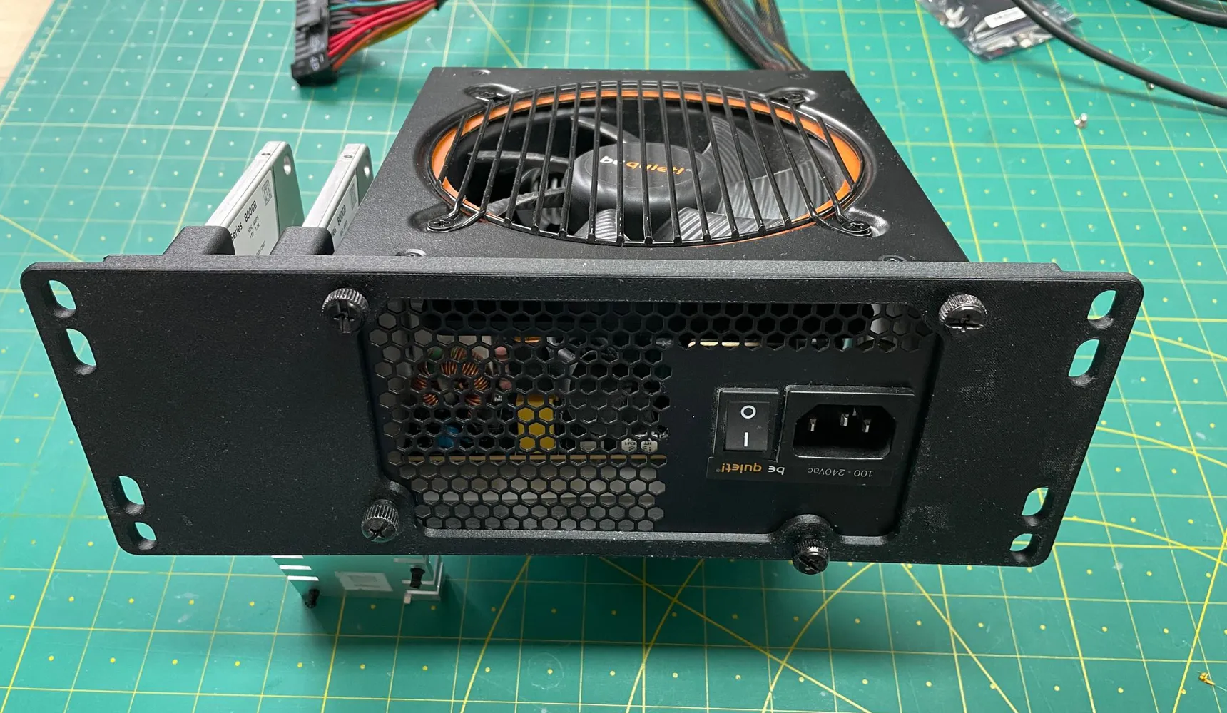 2HE 10 inch rack mount Mini-ITX + ATX PSU by RiHi36 MakerWorld ...