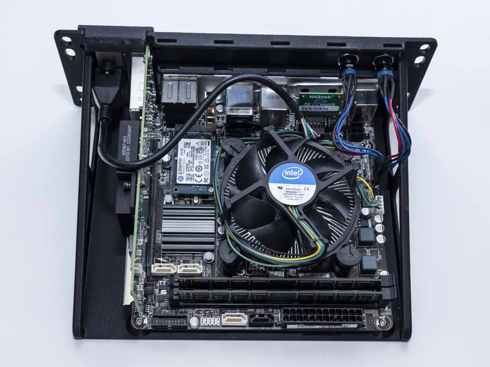 2HE 10 inch rack mount Mini-ITX + ATX PSU by RiHi36 MakerWorld ...