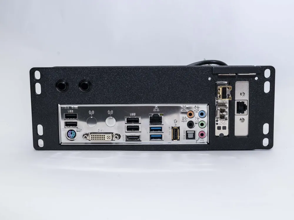 2HE 10 inch rack mount Mini-ITX + ATX PSU by RiHi36 MakerWorld ...