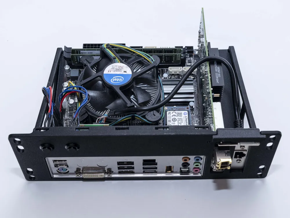 2HE 10 inch rack mount Mini-ITX + ATX PSU by RiHi36 MakerWorld ...