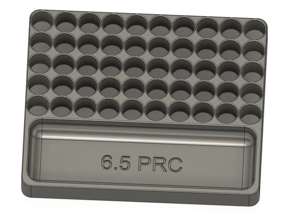 6.5 PRC Reloading Tray - Free 3D Print Model - MakerWorld
