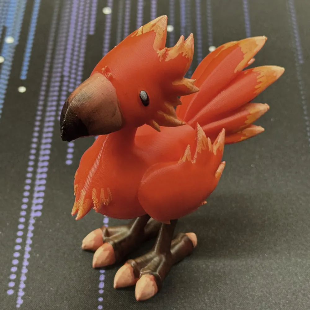 Final Fantasy Chocobo - Free 3D Print Model - MakerWorld
