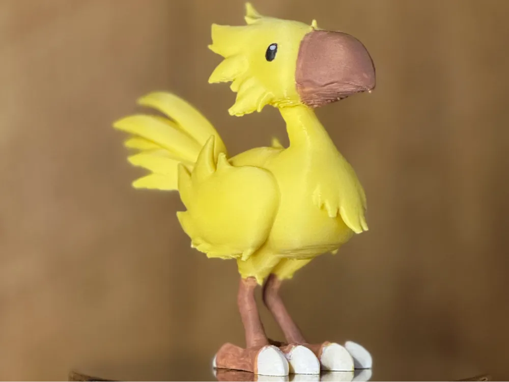 Final Fantasy Chocobo - Free 3D Print Model - MakerWorld