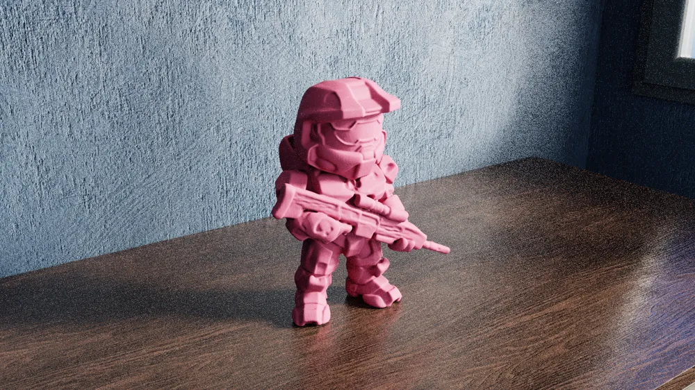 Chibi Master Chief - Free 3D Print Model - MakerWorld