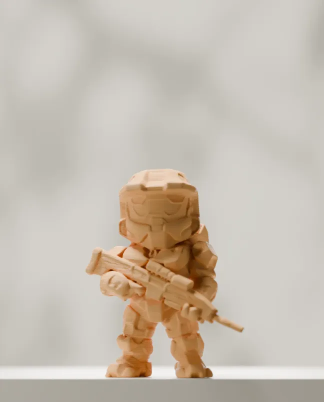 Chibi Master Chief - Free 3D Print Model - MakerWorld