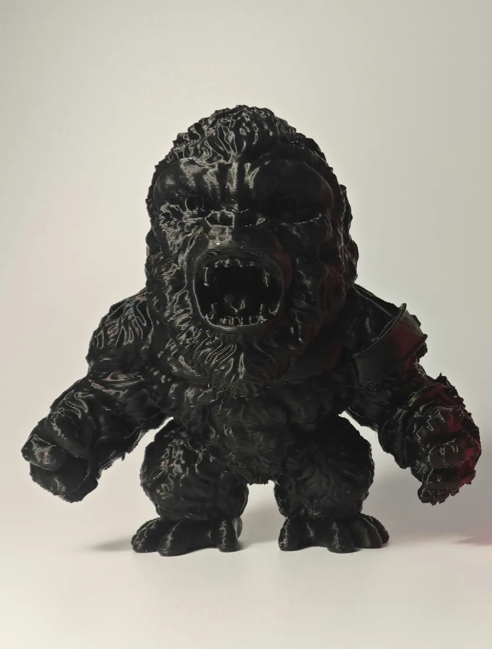 Mini Angry Gorilla by Jiyan Structure MakerWorld: Download Free 3D Models