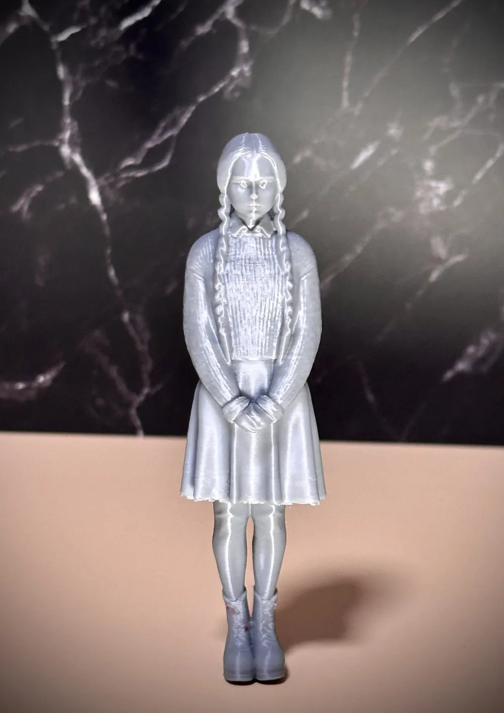 Wednesday Addams - Free 3D Print Model - MakerWorld