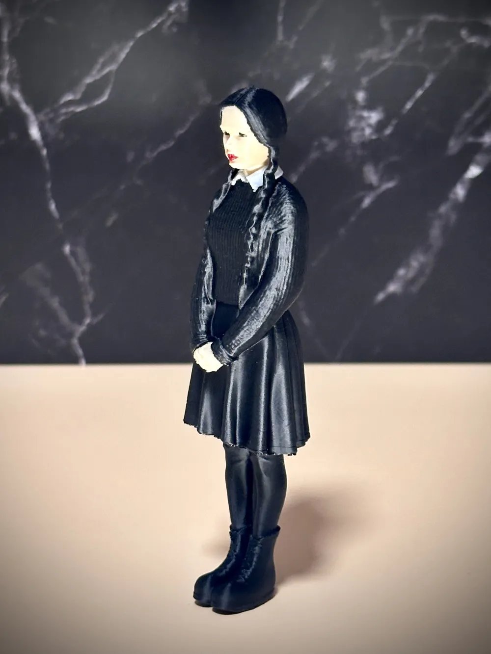 Wednesday Addams - Free 3D Print Model - MakerWorld