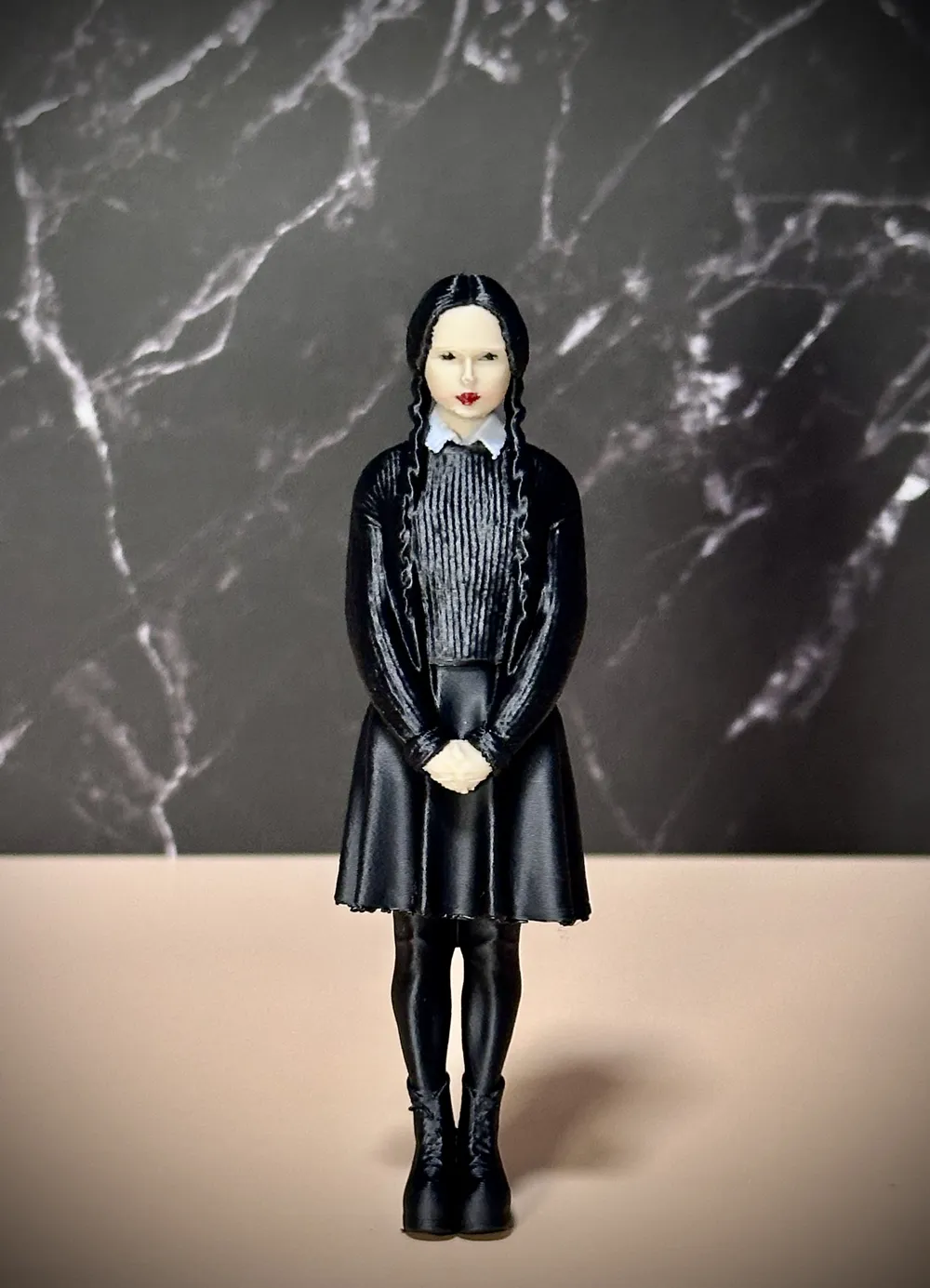 Wednesday Addams - Free 3D Print Model - MakerWorld