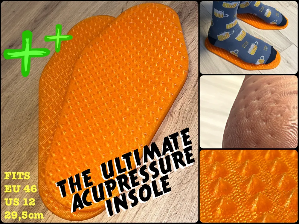 THE ULTIMATE FOOT ACUPRESSURE BOARD-FIT ALL SIZES by 2Bproject - MakerWorld