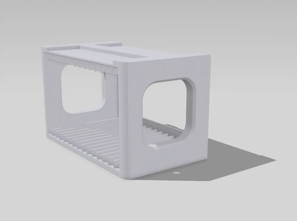 Modular Desktop CD Shelf - Free 3D Print Model - MakerWorld