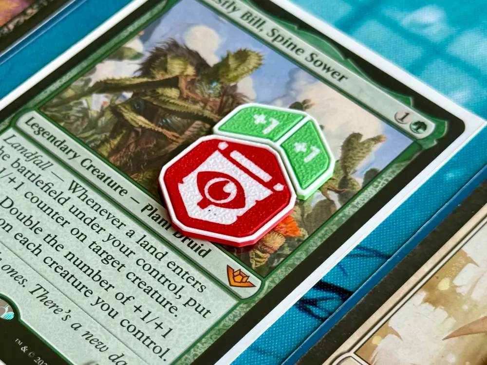 MtG Buff Tokens | Magic the Gathering by Printelangelo MakerWorld ...