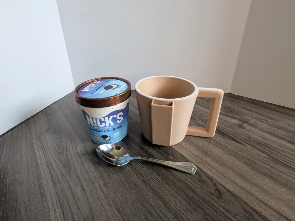 Ice Cream Pint Holder by Eric's 3D Printing MakerWorld: Download Free ...