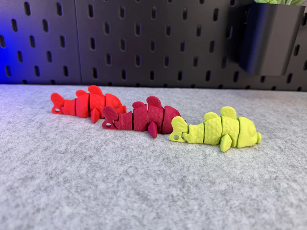 Articulated Cute Fish - Free 3D Print Model - MakerWorld