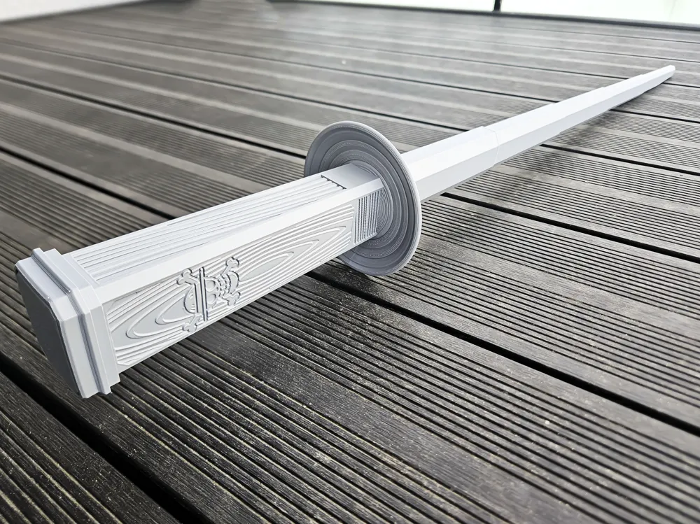 One Piece Luffy Sword (print in place) by Mr_Andre MakerWorld: Download ...