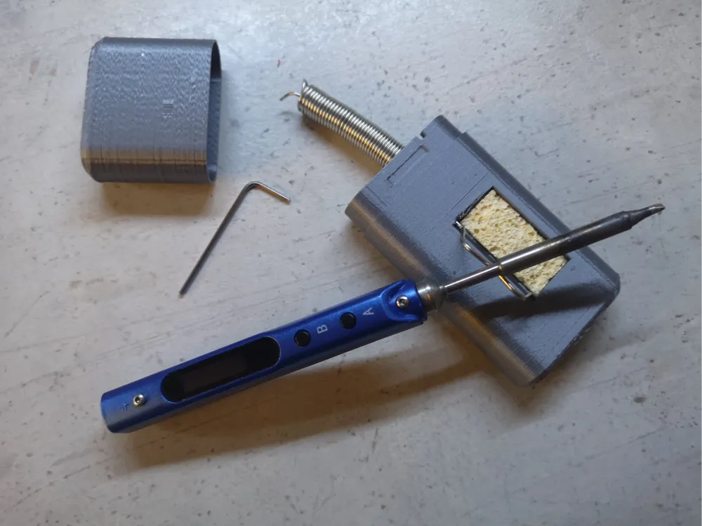 TS100/SQ001 Soldering Iron Case by Nibb31 - MakerWorld